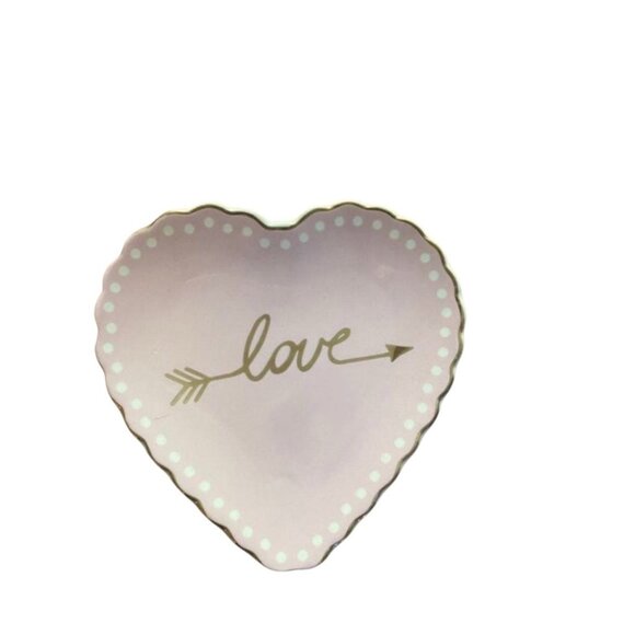 Accents | Love Heart Shaped Trinket Tray | Poshmark